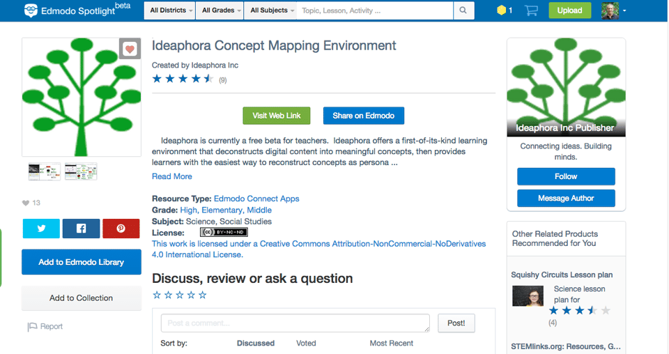 Ideaphora Partners With Edmodo