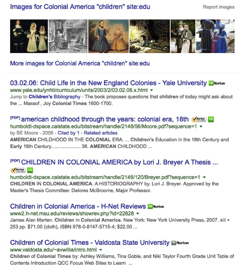 Teaching Online Research Skills With Ideaphora and Google